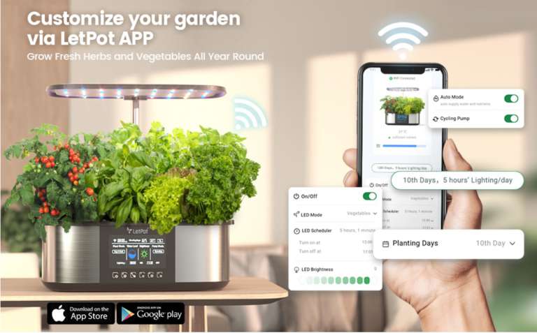 LetPot LPH-Max 21 Pods Hydroponics Growing System review - The Gadgeteer