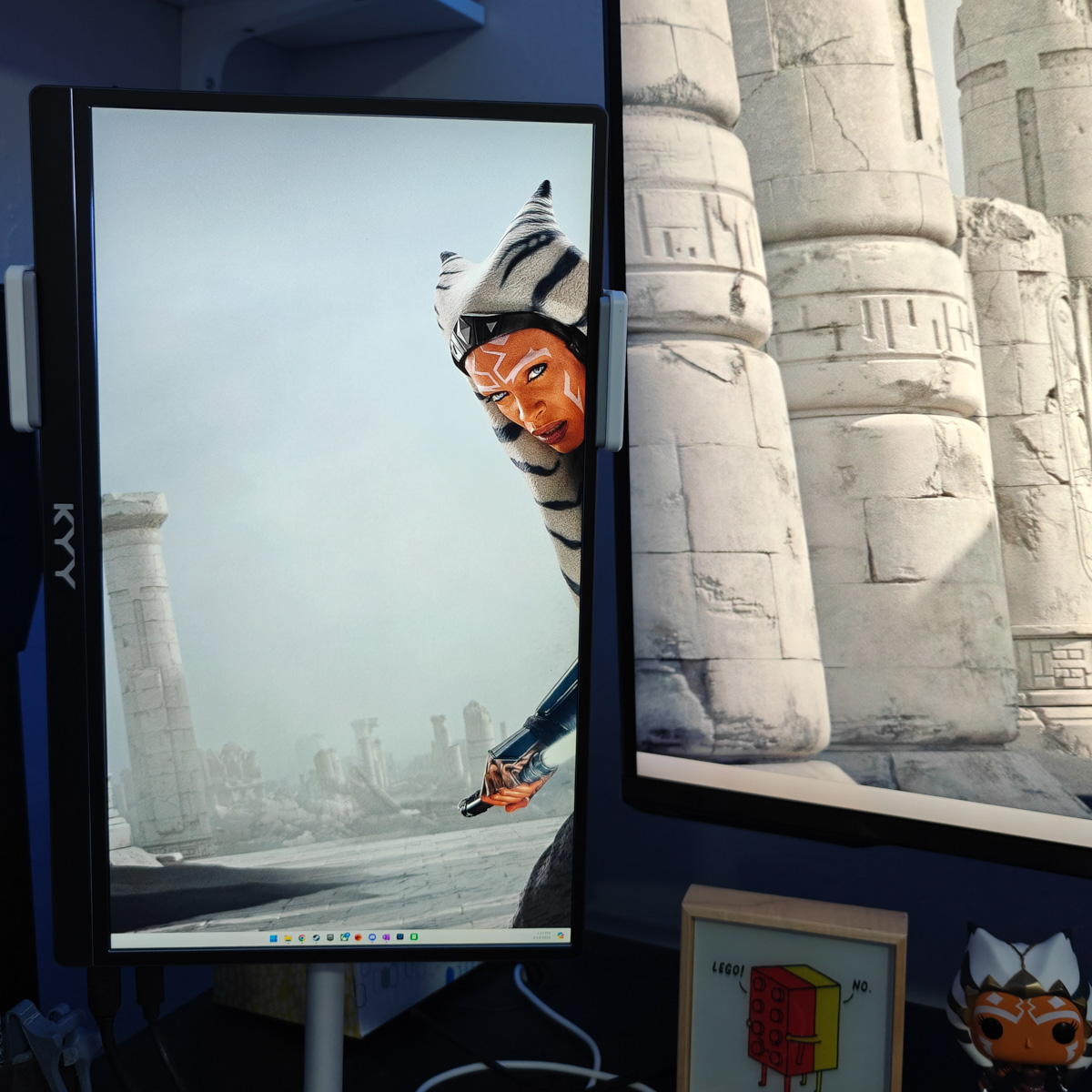 KYY 15.6'' 3840x2160 4K UHD USB-C portable monitor review - a nice 4k ...