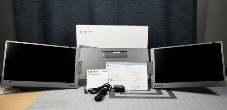 KYY X90 14" triple portable monitor review - A productivity necessity ...