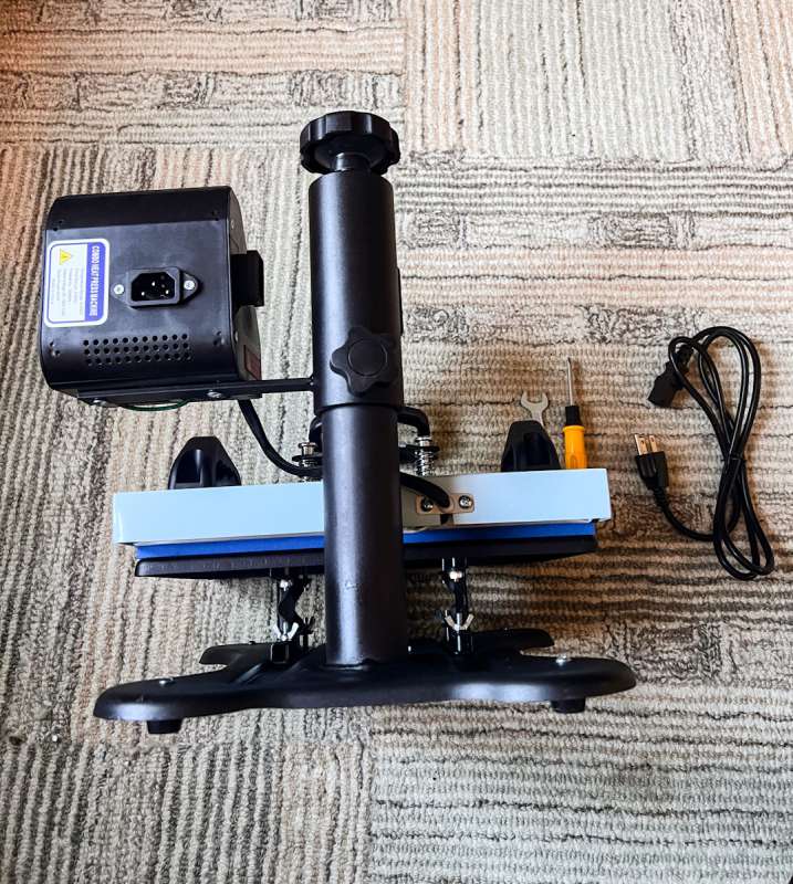 Akeydiy Heat Press review - Create your own Tshirts! - The Gadgeteer