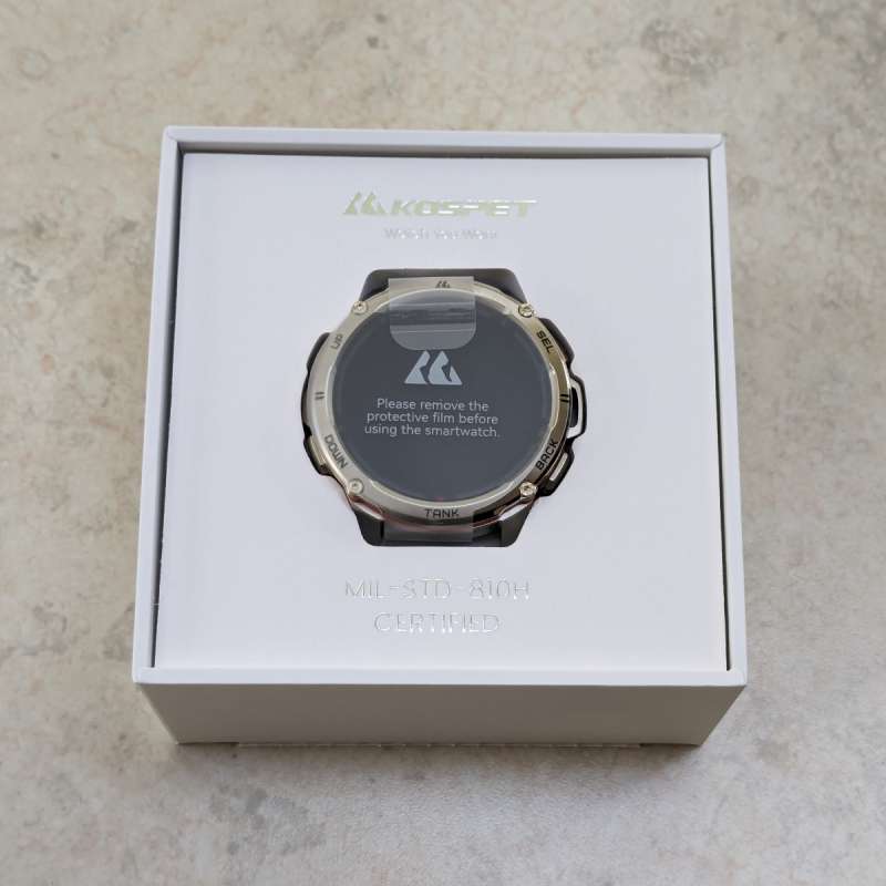 KOSPET Tank T3 Ultra Smartwatch review - If looks could deceive - The ...