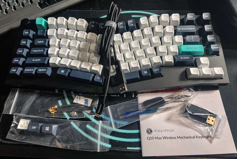 Keychron Q10 Max (Alice Layout) mechanical keyboard review - The Gadgeteer
