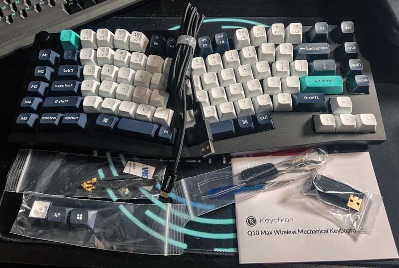 Keychron Q10 Max (Alice Layout) mechanical keyboard review - The Gadgeteer