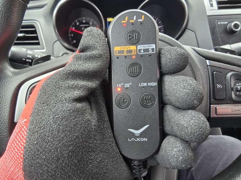 Laxon Air Massage Vehicle Seat review - posh pressure, at a price - The ...