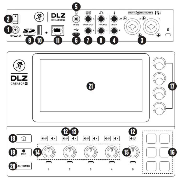 Mackie DLZ Creator XS digital mixer review - The Gadgeteer