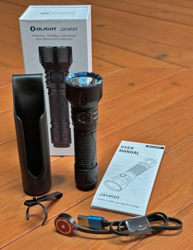 Olight Javelot flashlight review – Good light with a great spot beam ...