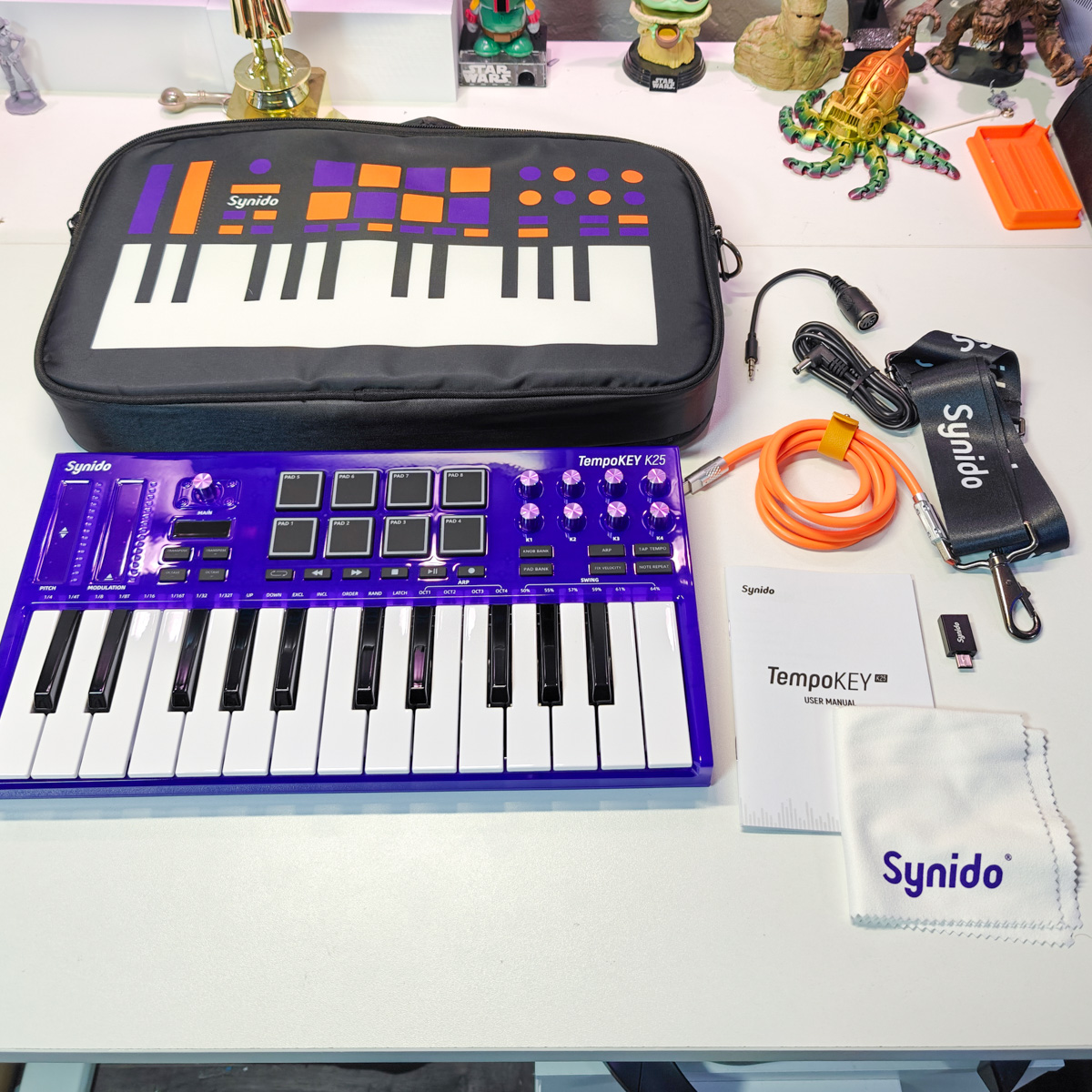 Synido MIDI Keyboard Controller Beat Maker Machine review - a great ...