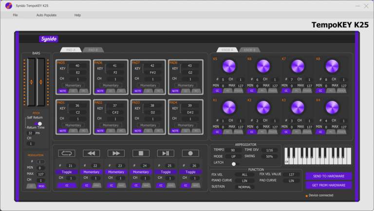 Synido MIDI Keyboard Controller Beat Maker Machine review - a great ...