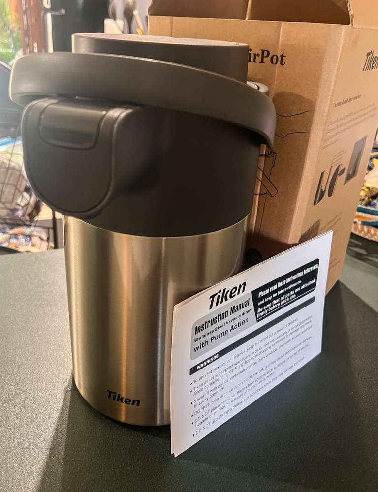 Tiken Airpot Coffee Dispenser review - The Gadgeteer