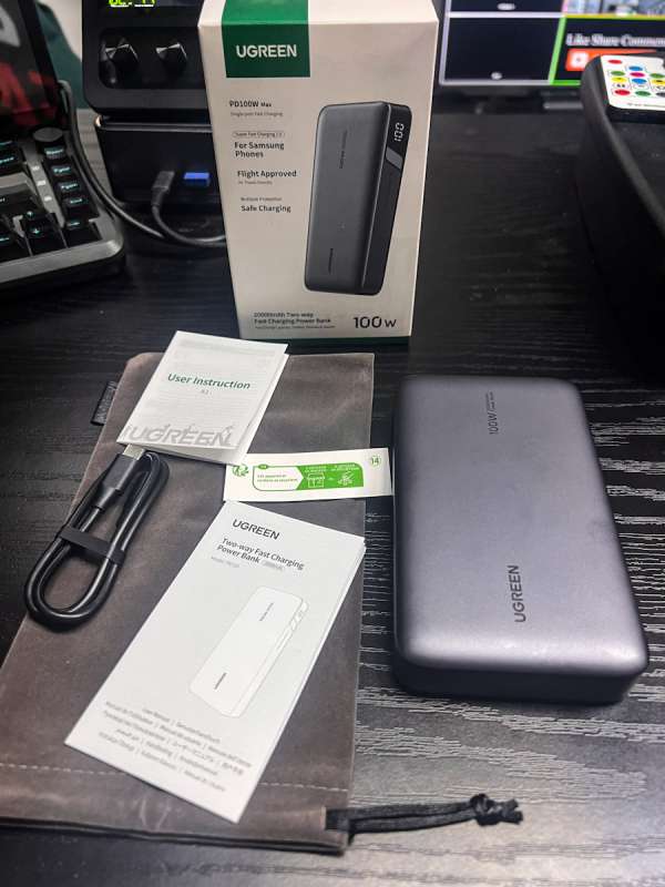 UGREEN 100W 20000mAh Power Bank review - The Gadgeteer