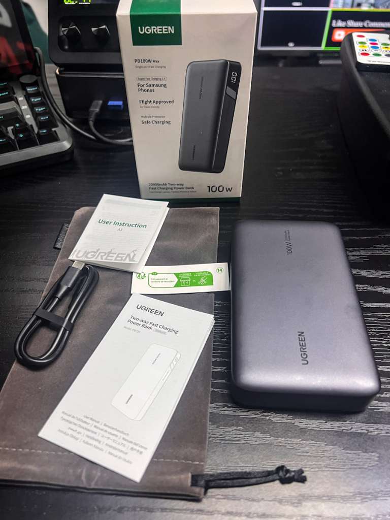 UGREEN 100W 20000mAh Power Bank review - The Gadgeteer