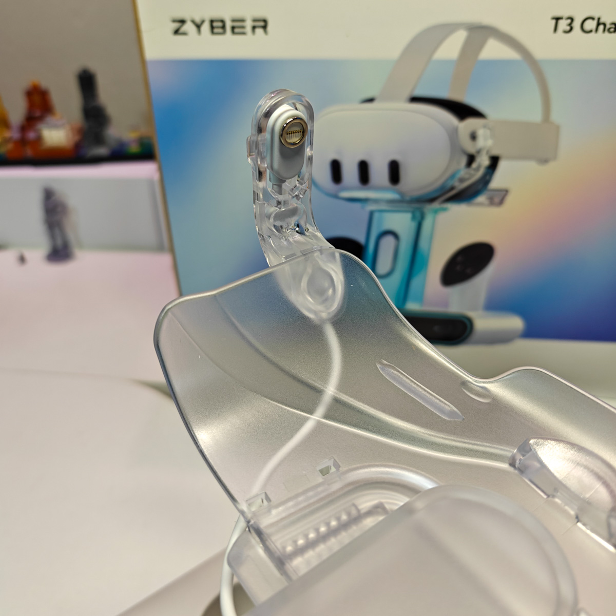 ZyberVR Quest 3 Sky Tower Charging Dock review - a convenient charging ...