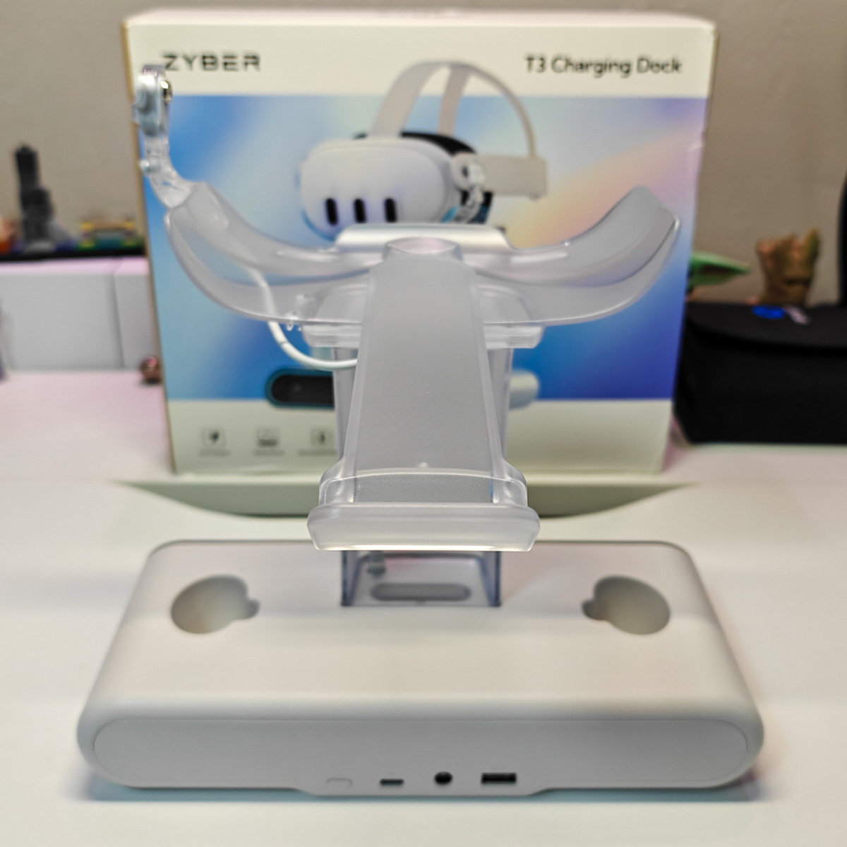 ZyberVR Quest 3 Sky Tower Charging Dock review - a convenient charging ...