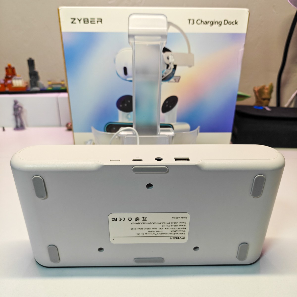 ZyberVR Quest 3 Sky Tower Charging Dock review - a convenient charging ...