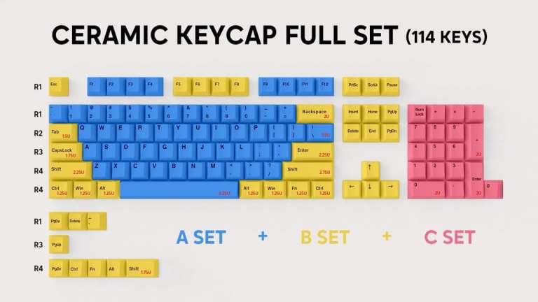 Cerakey ceramic keycap set review - Slick look, thock sound - The Gadgeteer