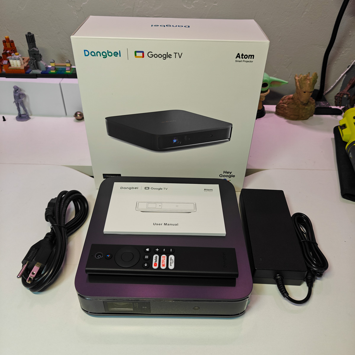 Dangbei Atom Laser Projector review - bright and beautiful - The Gadgeteer