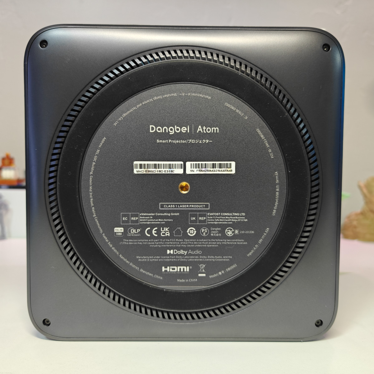 Dangbei Atom Laser Projector review - bright and beautiful - The Gadgeteer