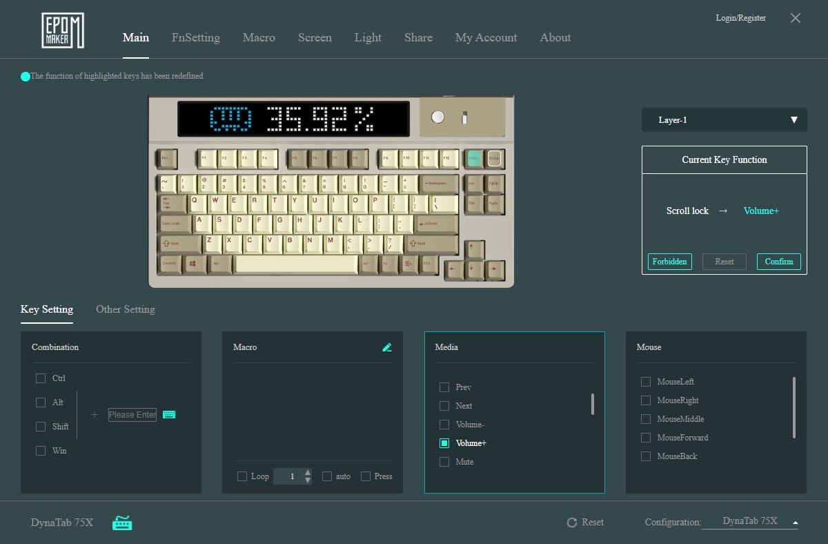 EPOMAKER DynaTab 75x mechanical keyboard review - The Gadgeteer