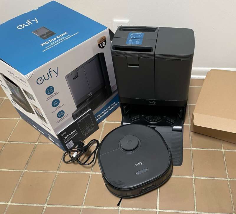 eufy X10 Pro Omni robot vacuum/mop review - cleans great with unique ...