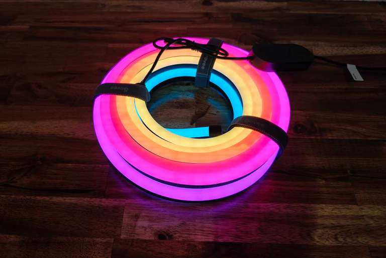Govee Neon Rope Light 2 review - Make your own neon signs - The Gadgeteer