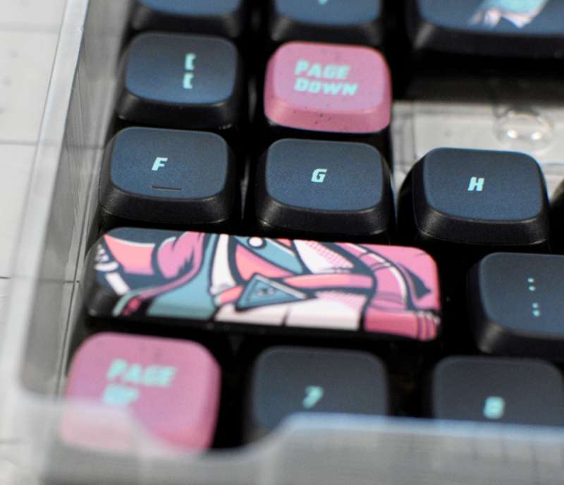 The KapCo x Ilustrata Nekomancer keycap set review - The cutest little ...