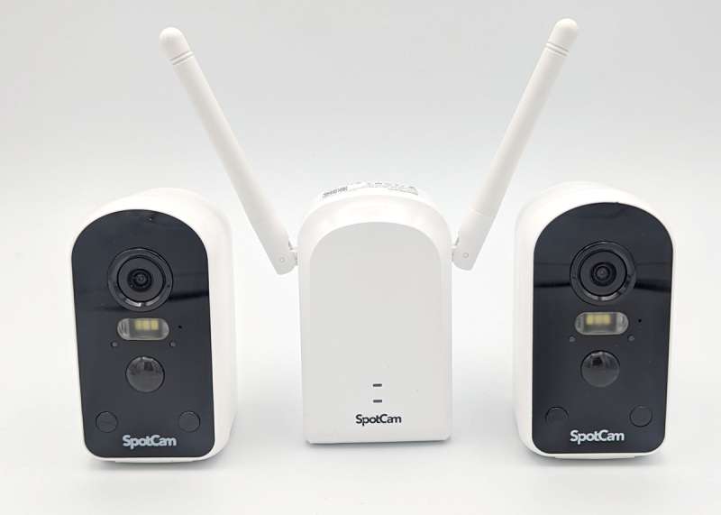 Spotcam Solo Pro with Base Station wireless security camera review ...
