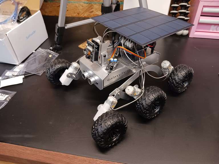 SunFounder GalaxyRVR Mars Rover Kit for Arduino review - start your ...