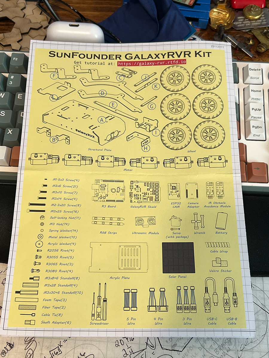 SunFounder GalaxyRVR Mars Rover Kit for Arduino review - start your ...