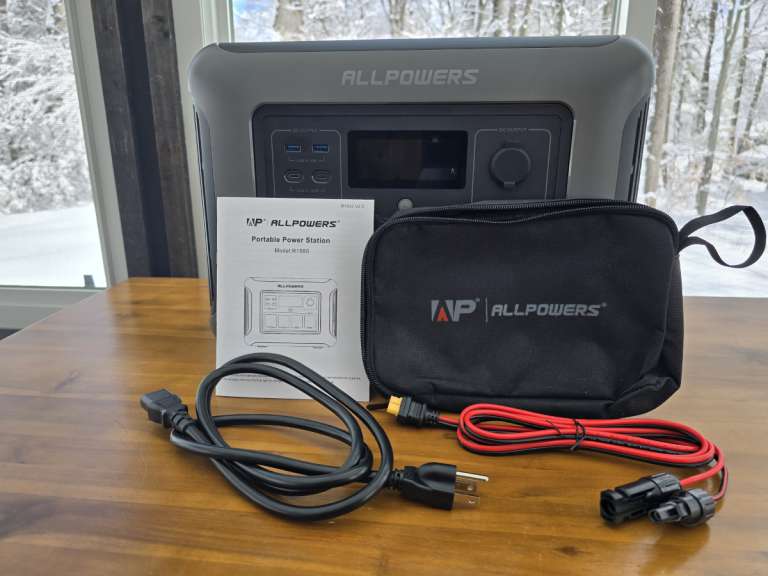 ALLPOWERS R1500 Portable Home Backup Power Station review - The Gadgeteer