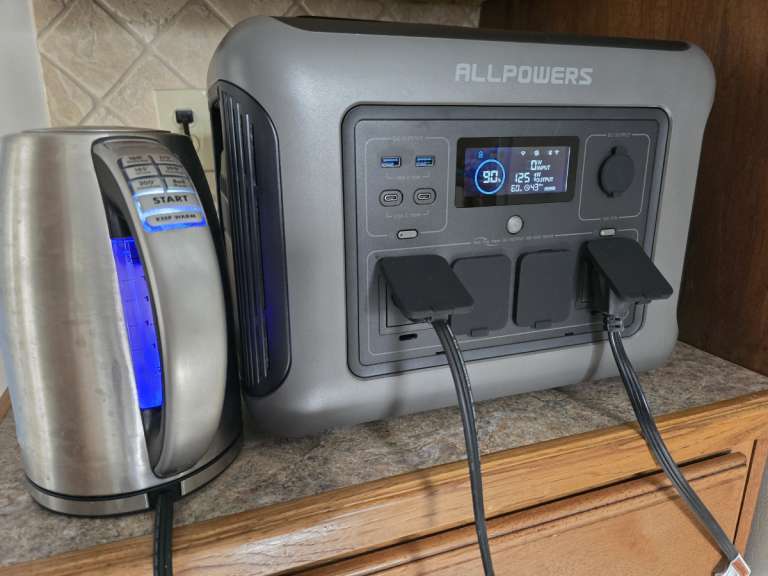 ALLPOWERS R1500 Portable Home Backup Power Station review - The Gadgeteer