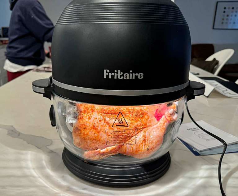 Fritaire Self-Cleaning Glass Bowl Air Fryer review - It air fries and ...
