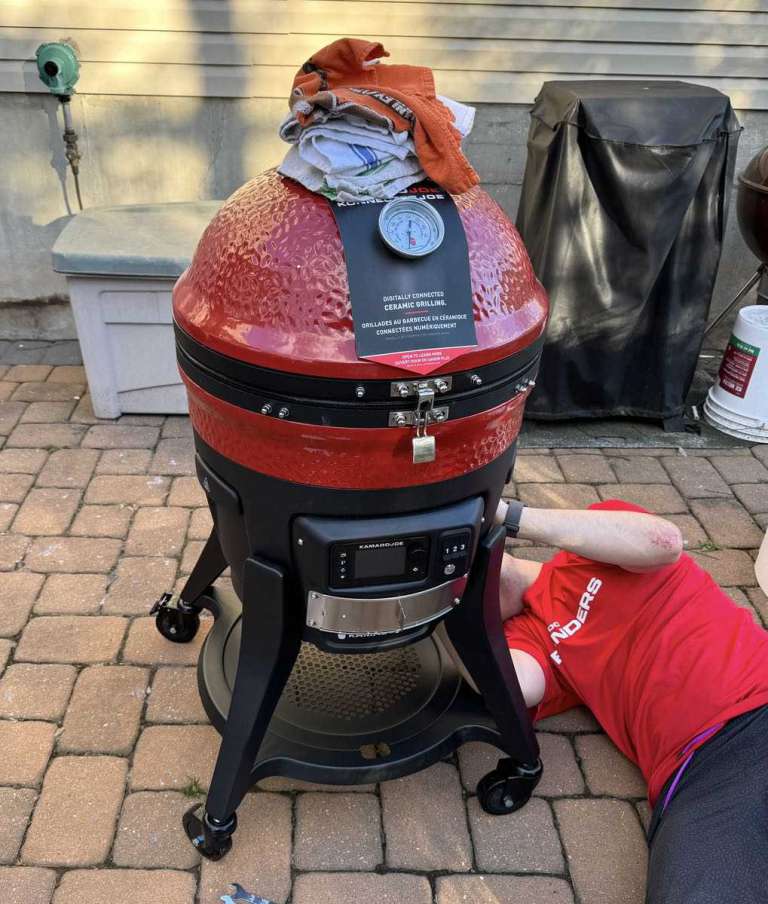 Kamado Joe Konnected Joe Digital Charcoal Grill & Smoker review - The ...