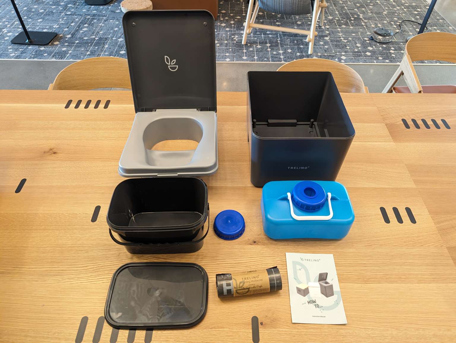 Trelino Evo S Portable Composting Toilet review - This travel toilet is ...