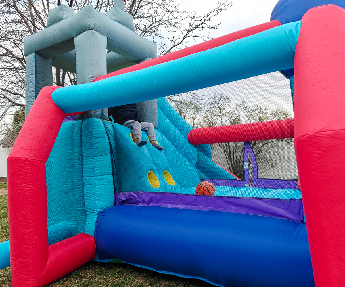 Blast Zone Bounce House Inflatable Bounce House For Kids 3-6 ...