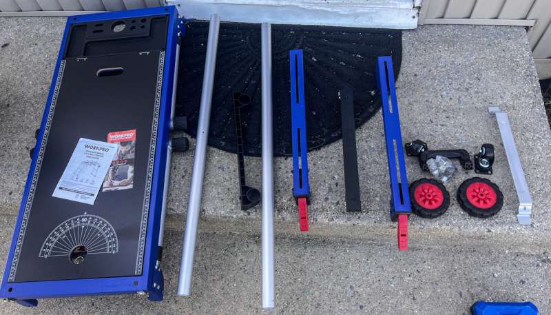 WorkPro Miter Saw Stand 5-in-1 Portable Workbench review - The Gadgeteer