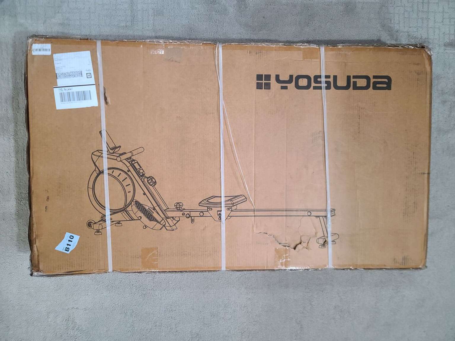 YOSUDA Rowing Machine 100 review - erg your bod! - The Gadgeteer