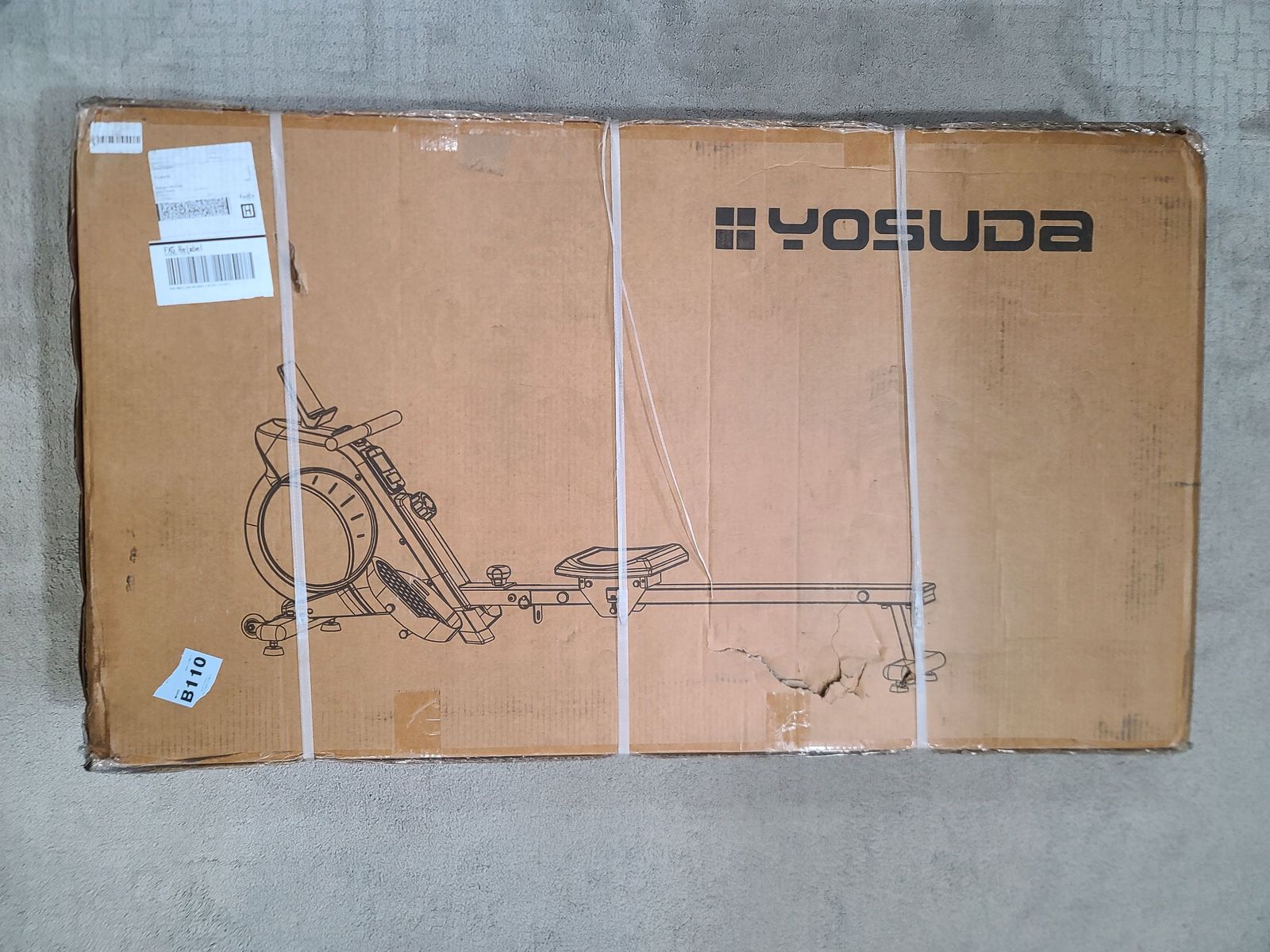 YOSUDA Rowing Machine 100 review - erg your bod! - The Gadgeteer