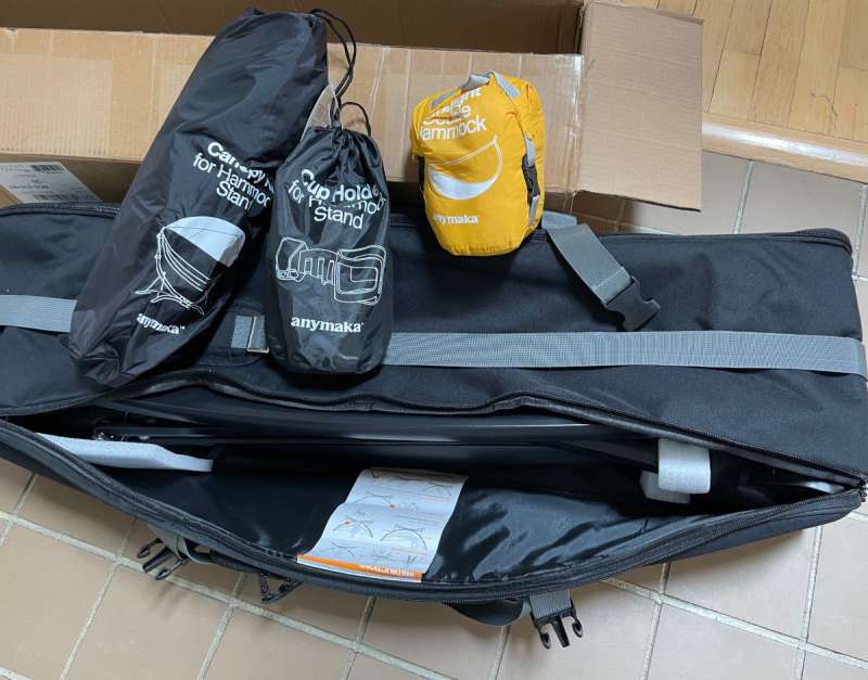 Anymaka hammock stand review - lounging made easier - The Gadgeteer