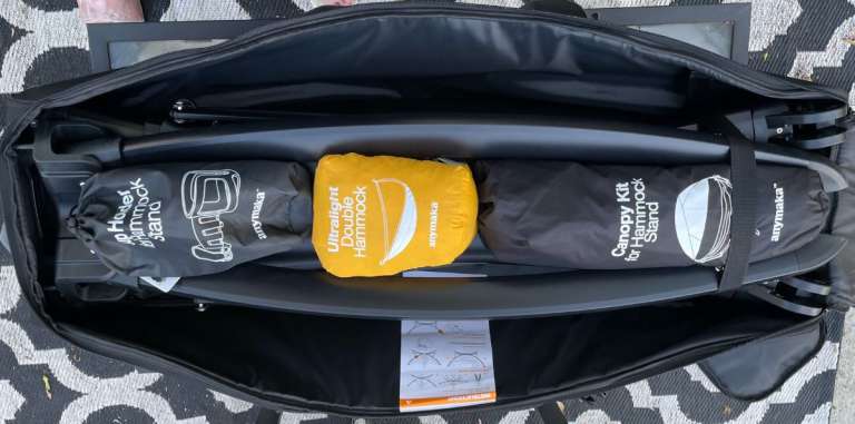 Anymaka hammock stand review - lounging made easier - The Gadgeteer