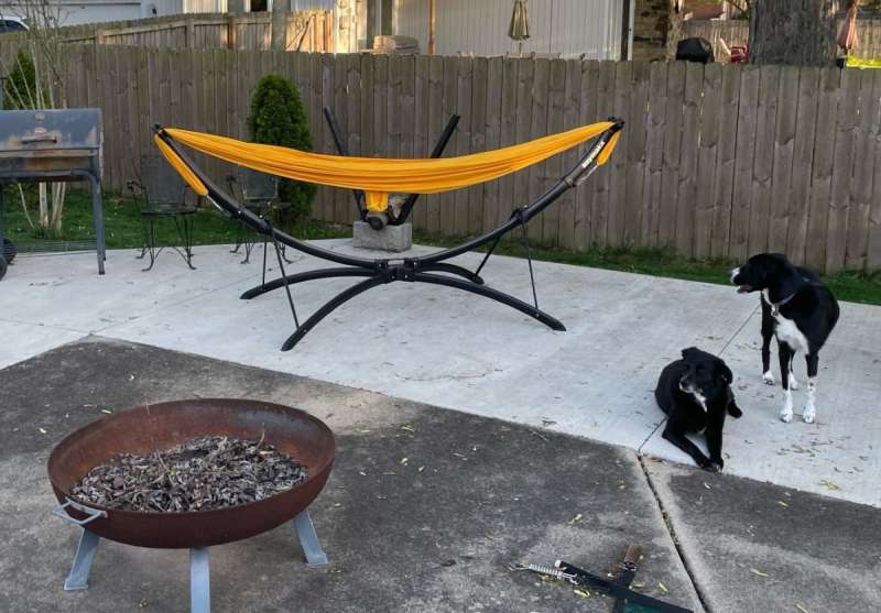 Anymaka hammock stand review - lounging made easier - The Gadgeteer