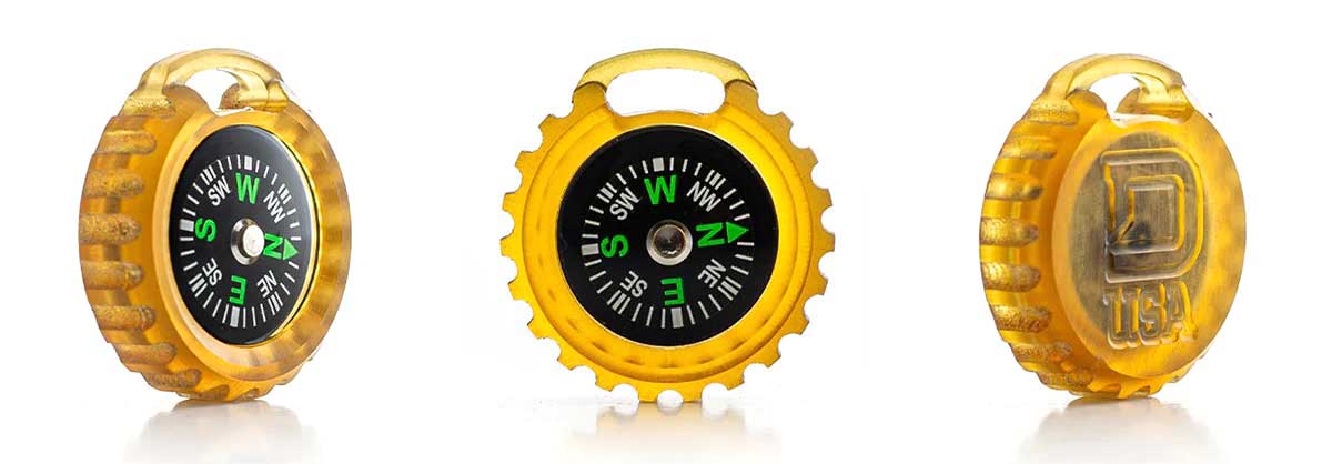 Here's another unique EDC compass for your orienting adventures - The ...