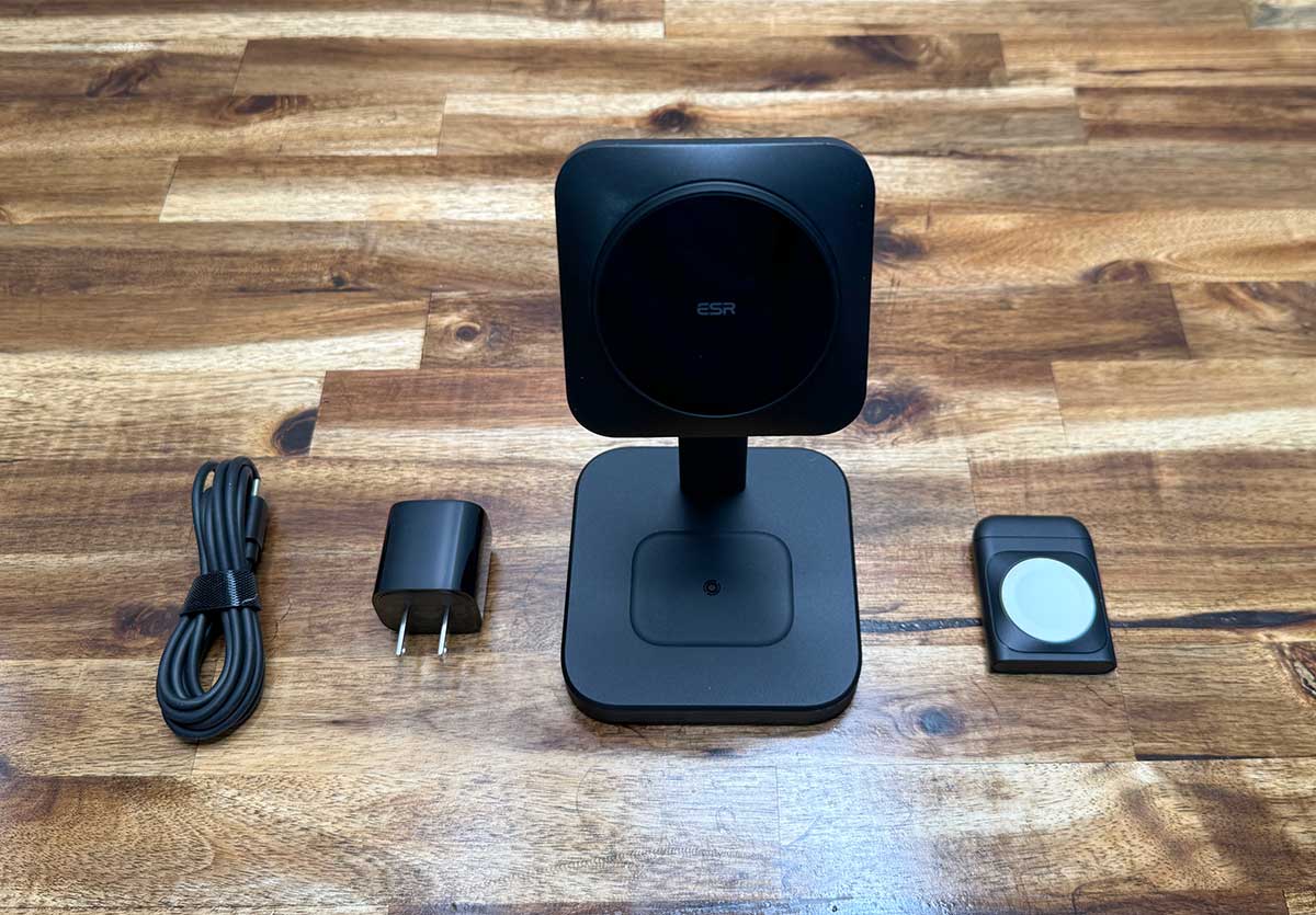 ESR Qi2 3-in-1 Apple MagSafe charging station review - The Gadgeteer