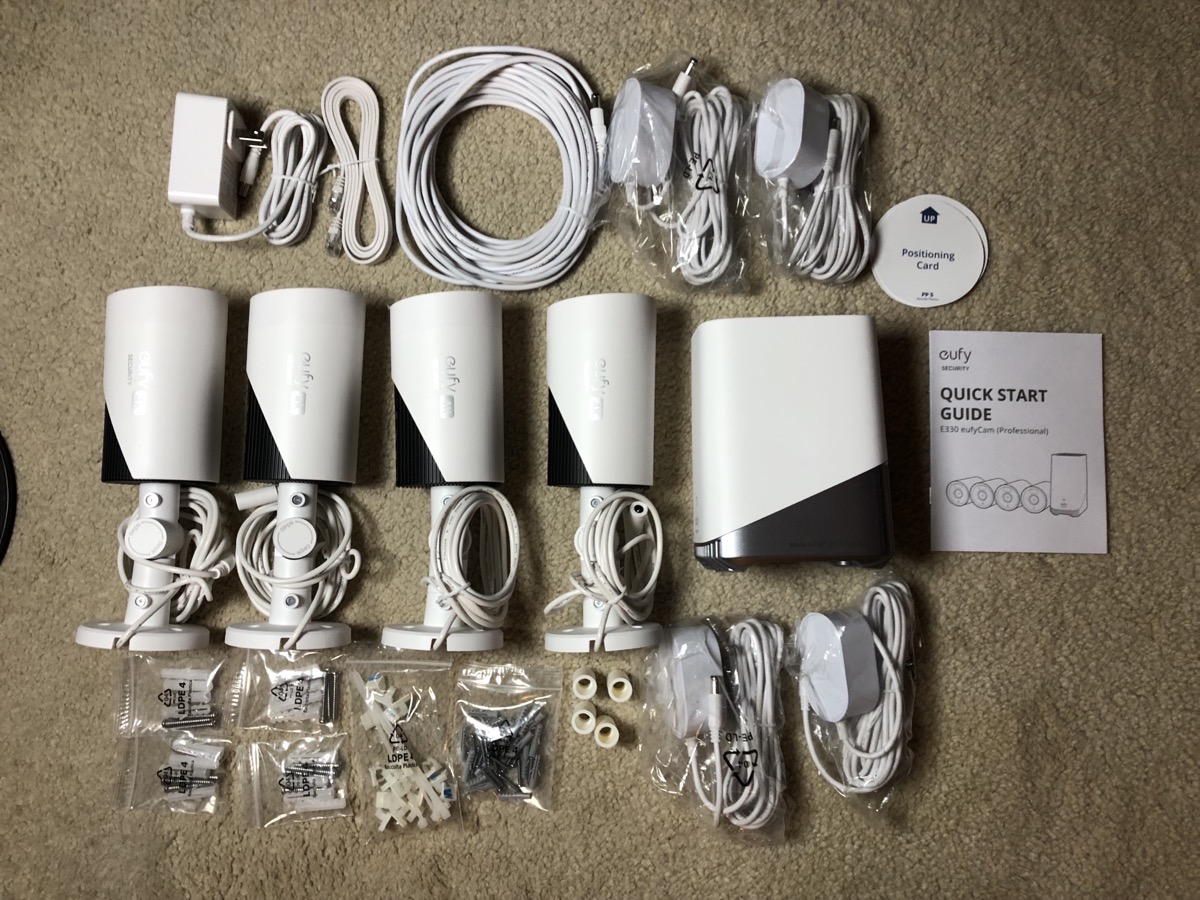 eufy eufyCam E330 (Professional) 4-Cam security camera kit review - The Gadgeteer