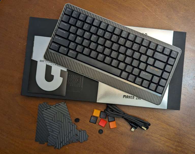 Lofree Edge ultra low profile mechanical keyboard - A thin svelte slice ...