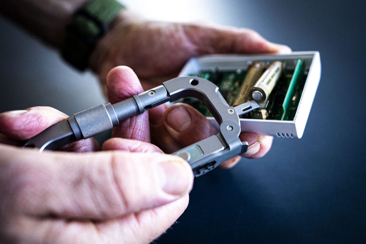 This multi-tool is like a Swiss Army knife and a carabiner had a baby ...