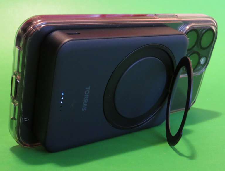 TORRAS Magsafe Portable Charger Power Bank (5000 mAh / 10000 mAh sizes ...