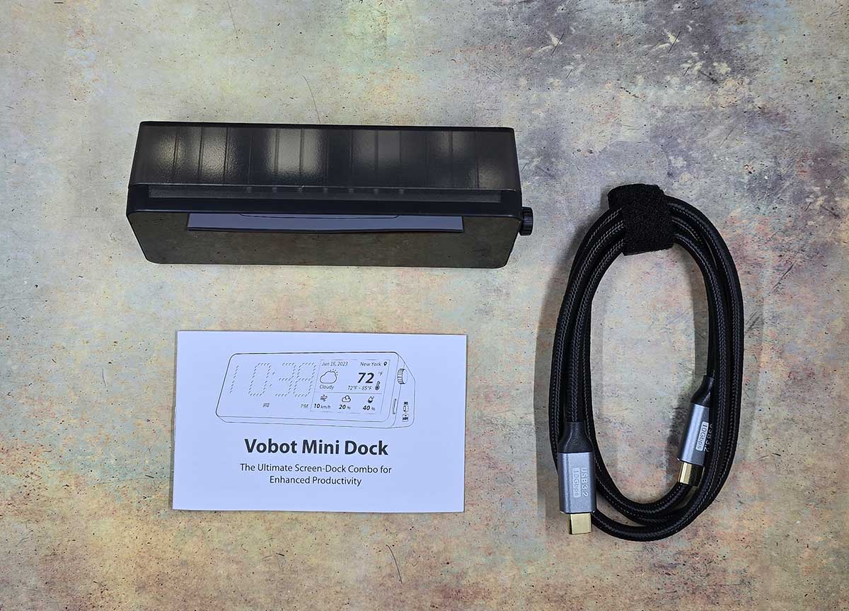Vobot Mini Dock review - A very cool 7-in-1 desk hub app clock! - The Gadgeteer