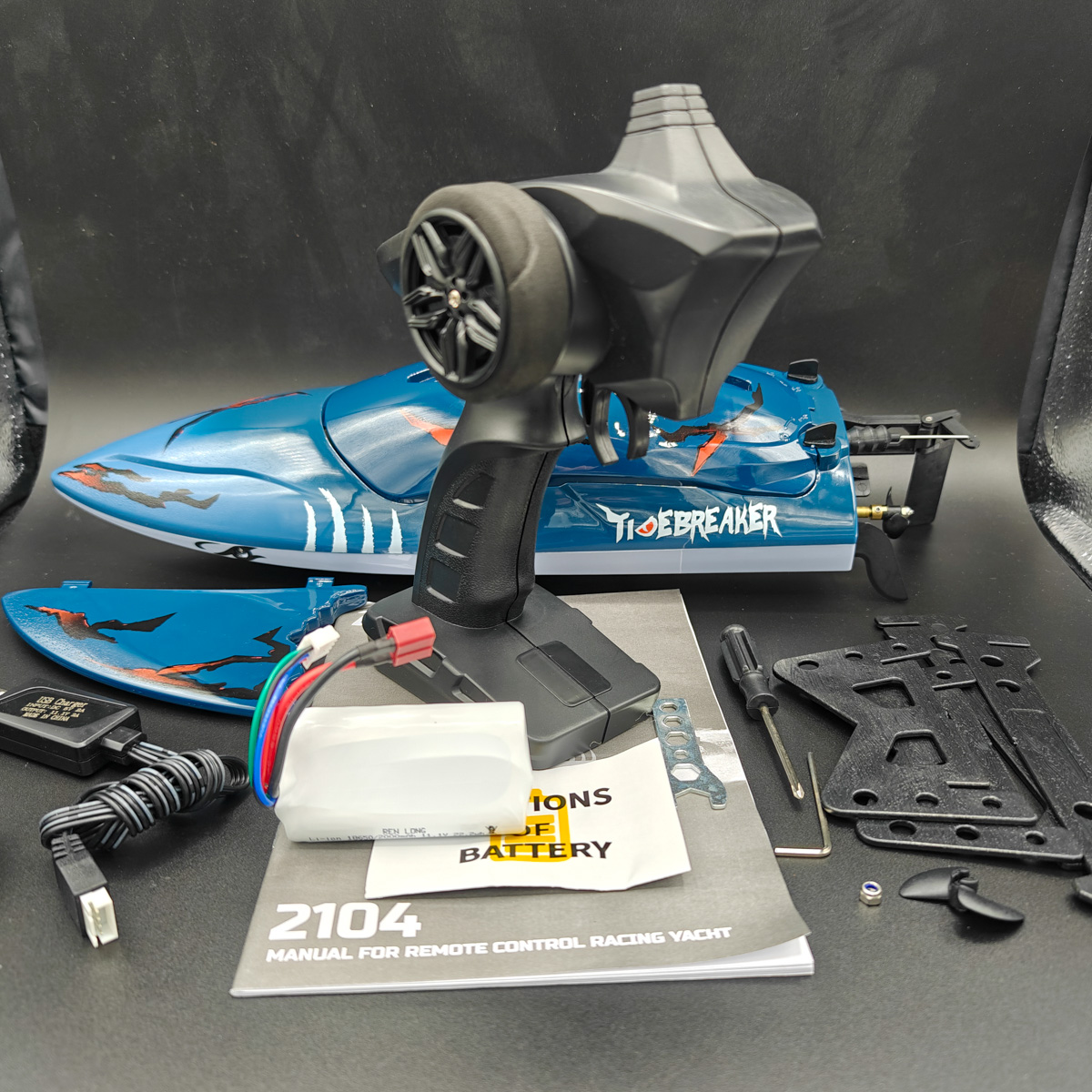 DEERC Fast Brushless RC Shark Boat review - bringing the RC party to ...