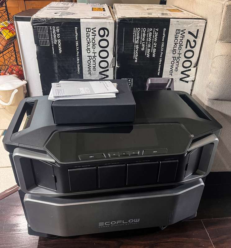 EcoFlow Delta Pro Ultra power station review - Off grid back up power ...