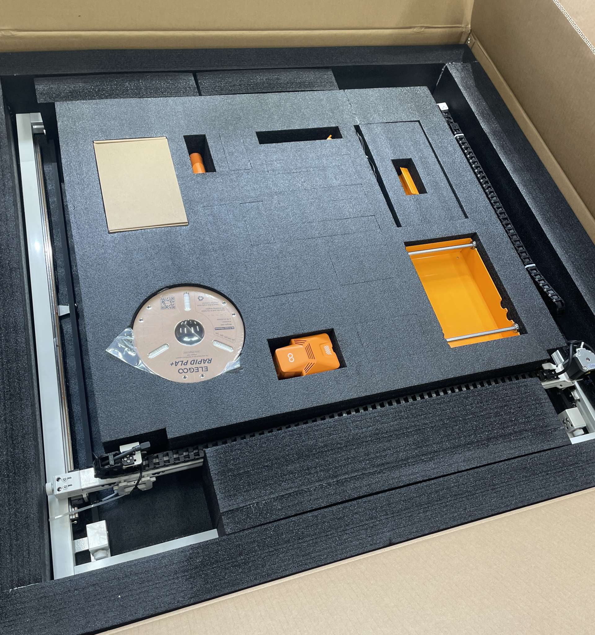 ELEGOO OrangeStorm Giga 3D printer review - If Godzilla were a 3D ...